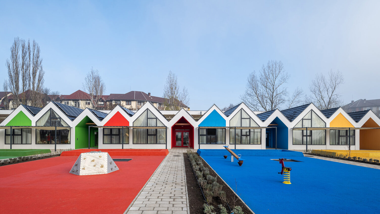 Fischer Garden Kindergarten and Residential Building - BORD Építész Stúdió