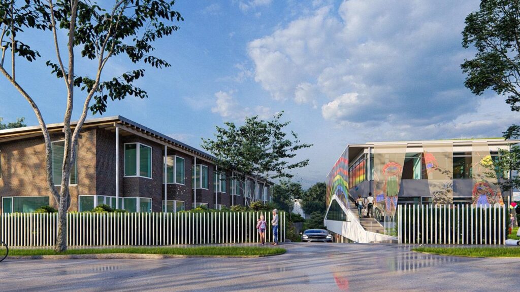 Fischer Garden Kindergarten and Residential Building - BORD Építész Stúdió