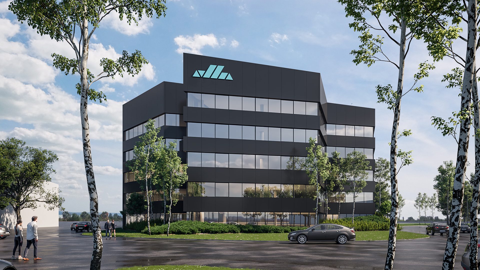 Office Bay Constructions To Be Completed This Summer - BORD Építész Stúdió